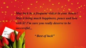 Good Luck wishes For Competition & Good Luck Quotes