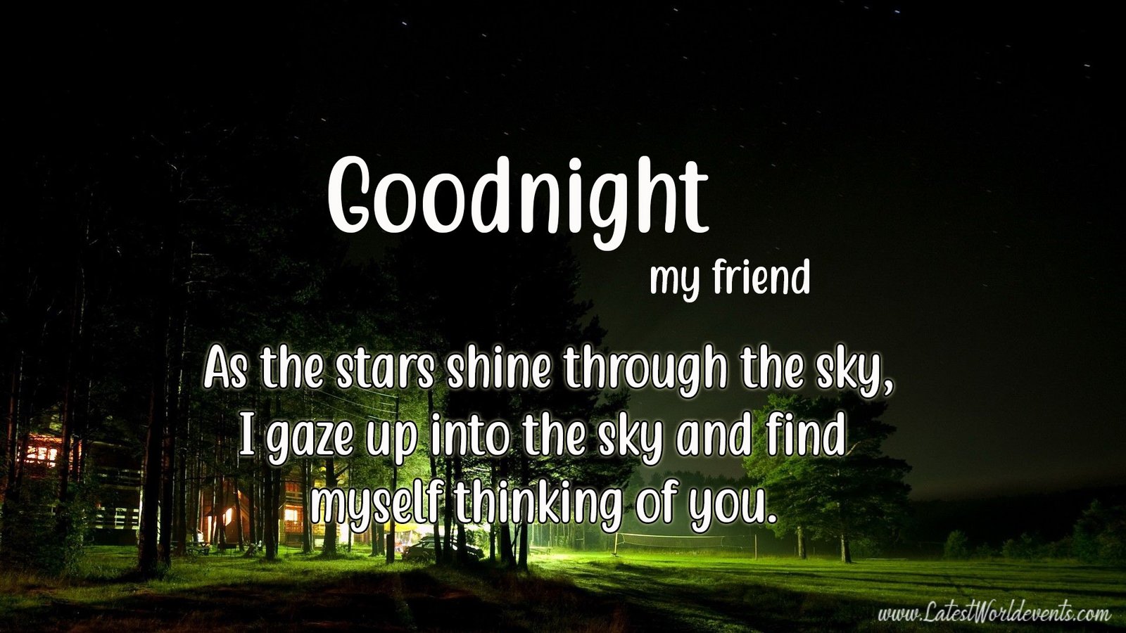 Good Night Messages For Friends