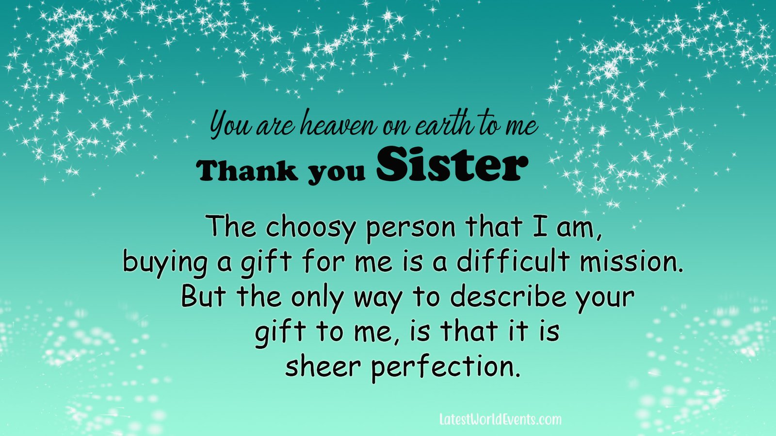 Thank you sister images & Thank you sister for birthday gift