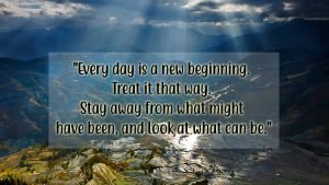 New day inspirational quotes & New day fresh start quotes