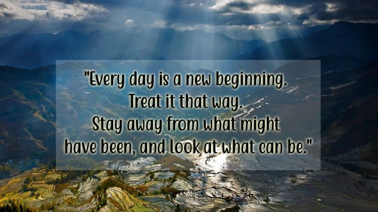 New day inspirational quotes & New day fresh start quotes