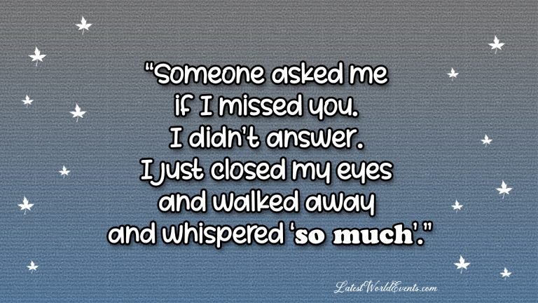 Miss you inspirational messages & Sad missing someone quotes