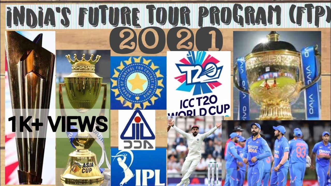 Indian Cricket Future Tour Programme & FTP 2021-2023 India