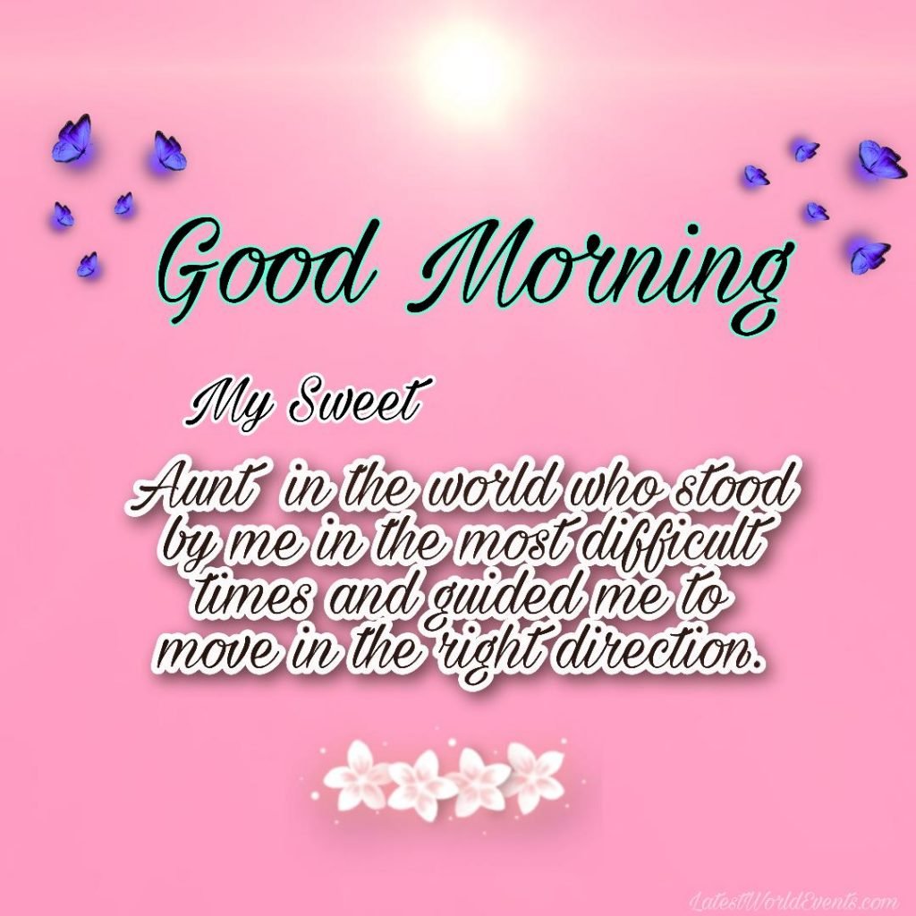 Good Morning Aunty Quotes & Good Morning Aunt Quotes
