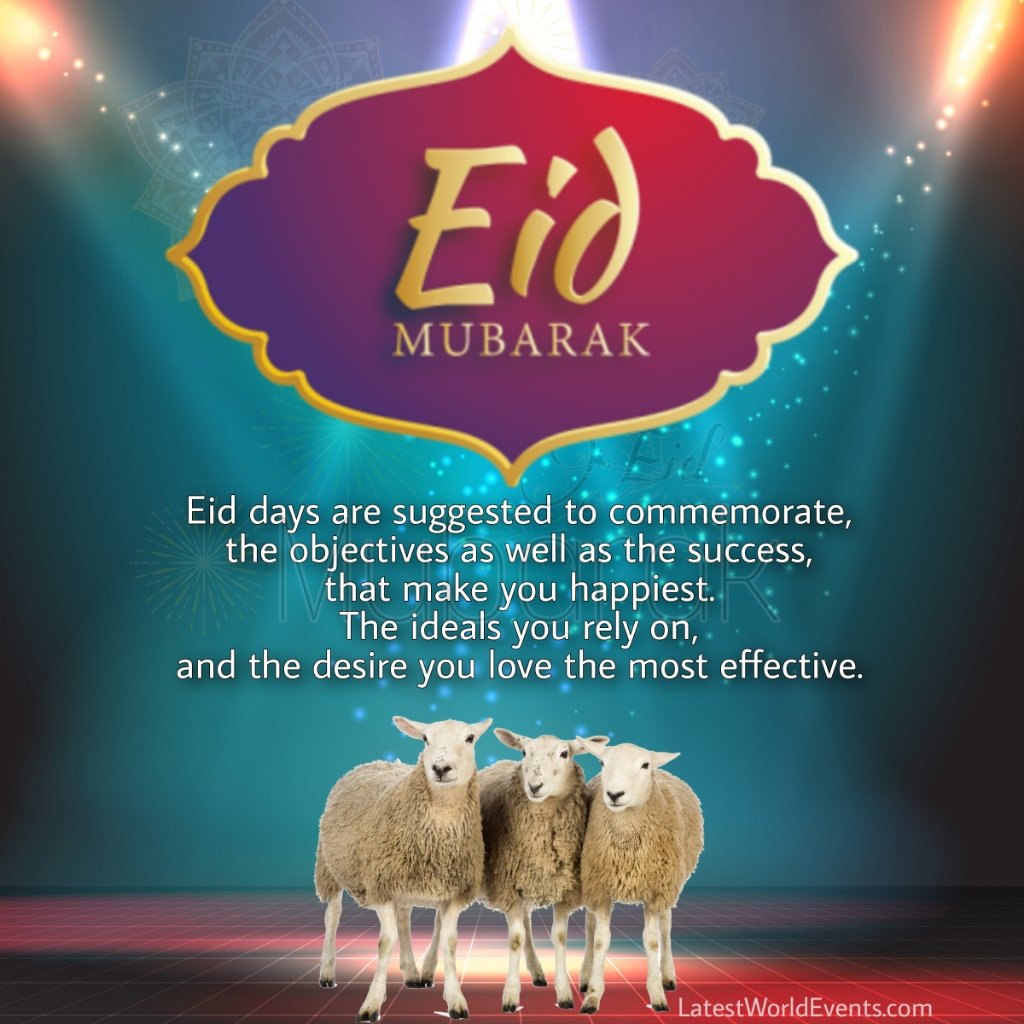 Happy Eid Wishes Greetings & Quotes - Latest World Events