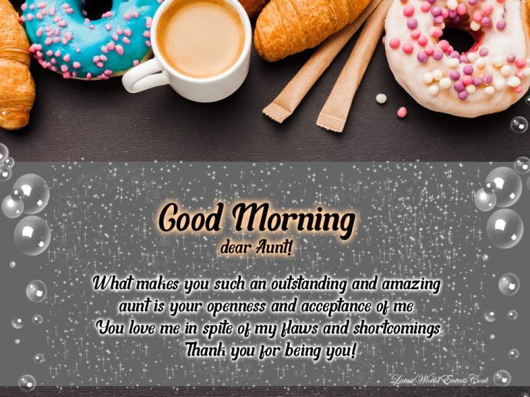 2024 Good Morning Aunt Quotes Images