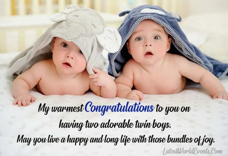 Congratulations Messages Wishes for Twins - Latest World Events