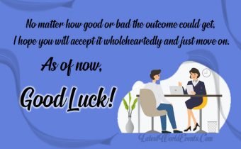 Good Luck Messages for Job Interview - Latest World Events