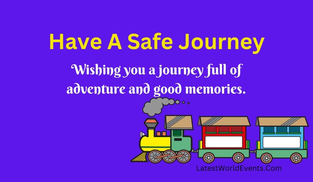 Good Luck On Your New Journey Wishes - Latest World Events
